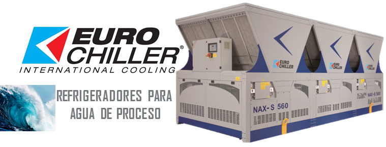 EUROCHILLER - EQUIPO SERIE NAX Refrigeradores para Agua